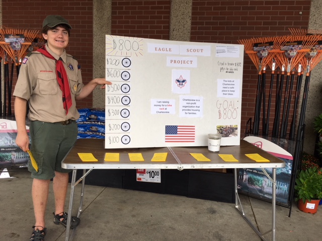 Luke’s Eagle Scout project – Scouting America Troop 30